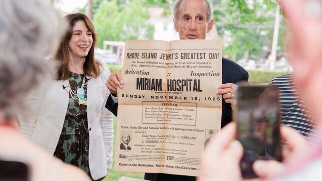 The Miriam Hospital. Celebrating 100 Years. | Brown University Health